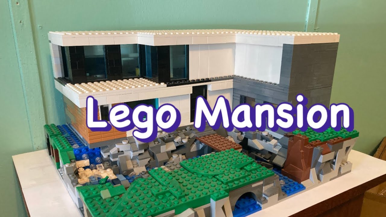 Lego Mansion Moc - YouTube