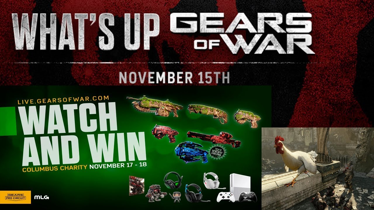 What's Up Gears 15/11/18 | Skins Gratis Overgrown | Evento Thanksgiving ...