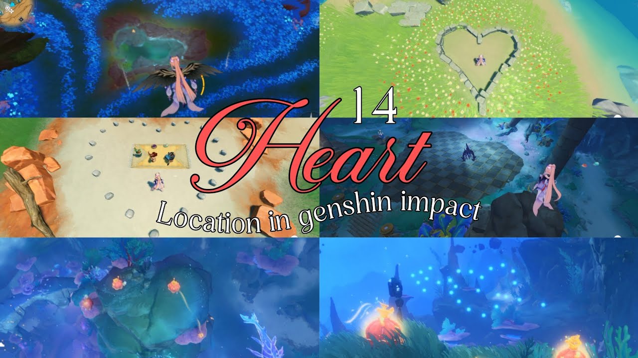 14 Heart Locations In Genshin Impact (Hidden Hearts) - YouTube