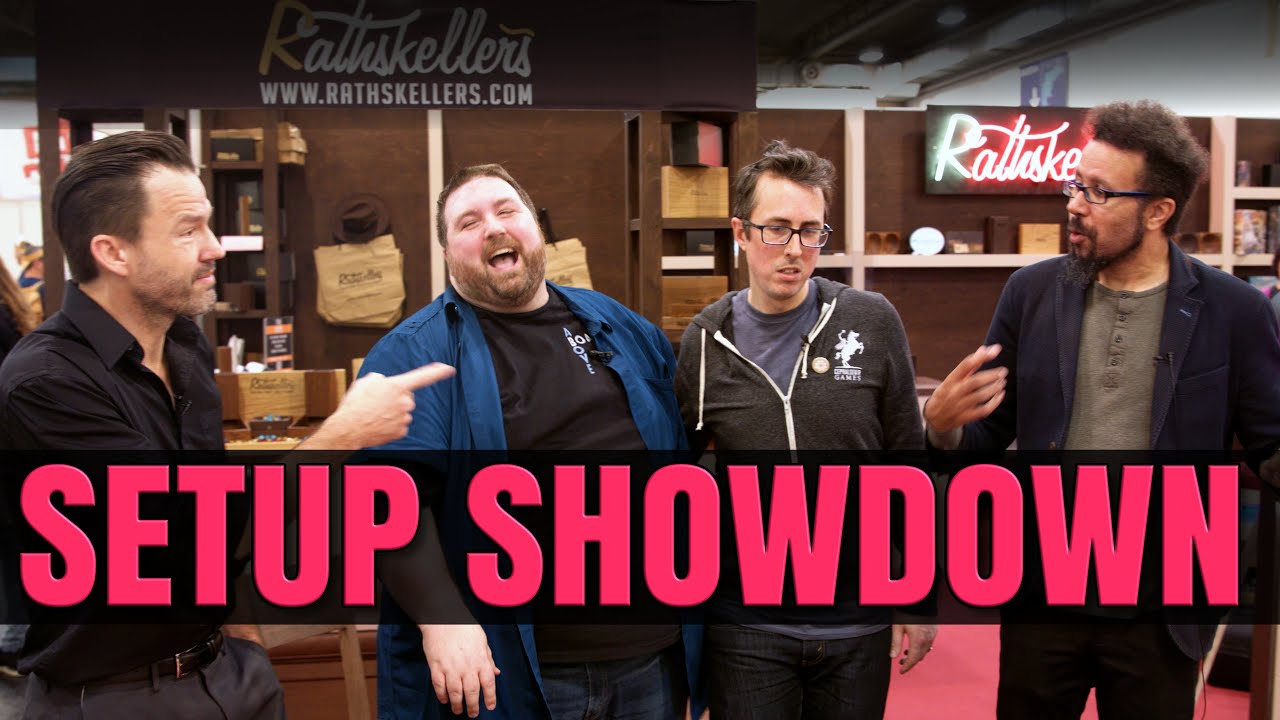 Isaac Childres & Travis vs Eric Lang & Leif Game Setup Contest | Above ...
