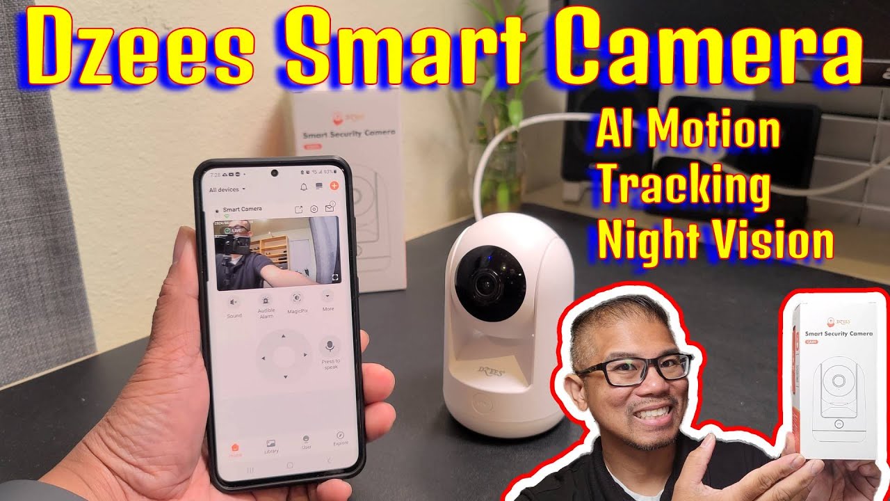 Dzees Smart Indoor Camera - YouTube