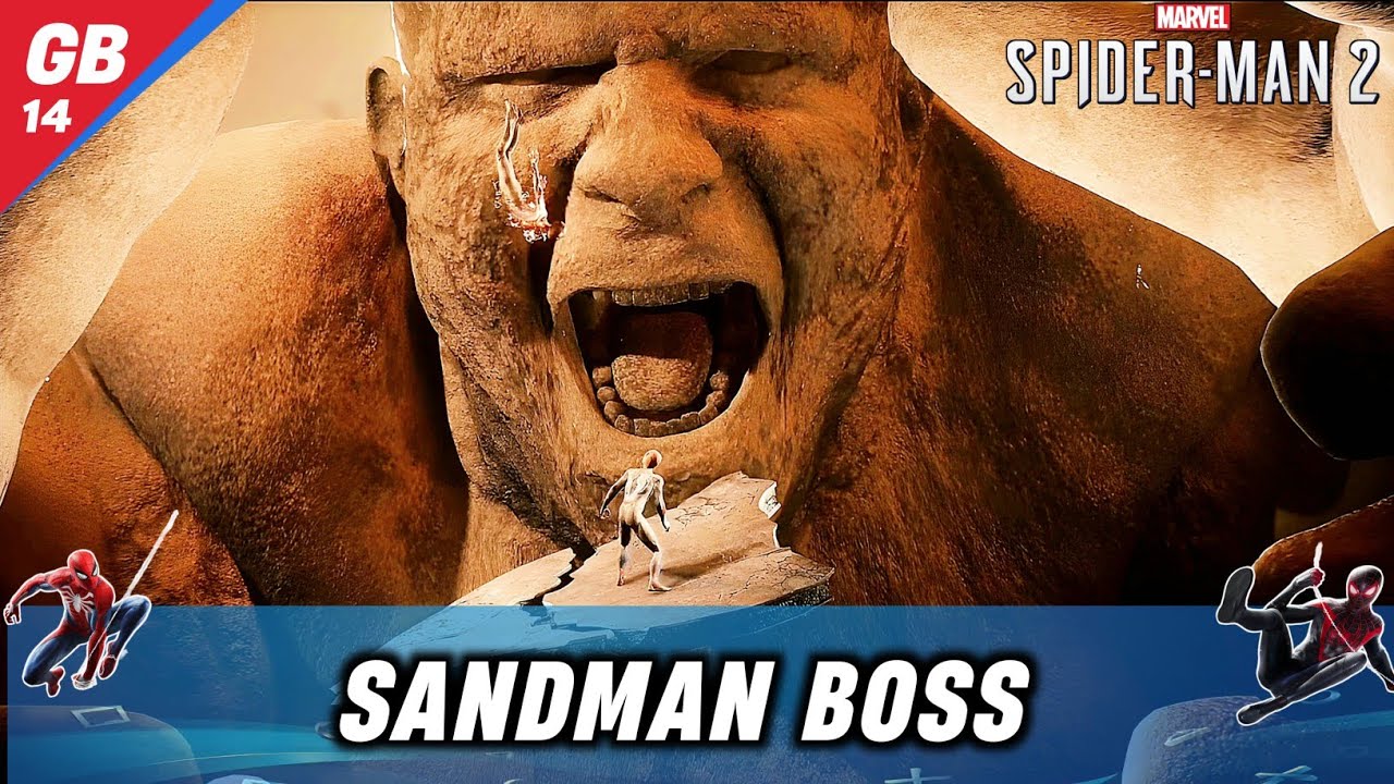Sandman Boss Fight ! Spider-Man 2 ! GameBurner14. - YouTube