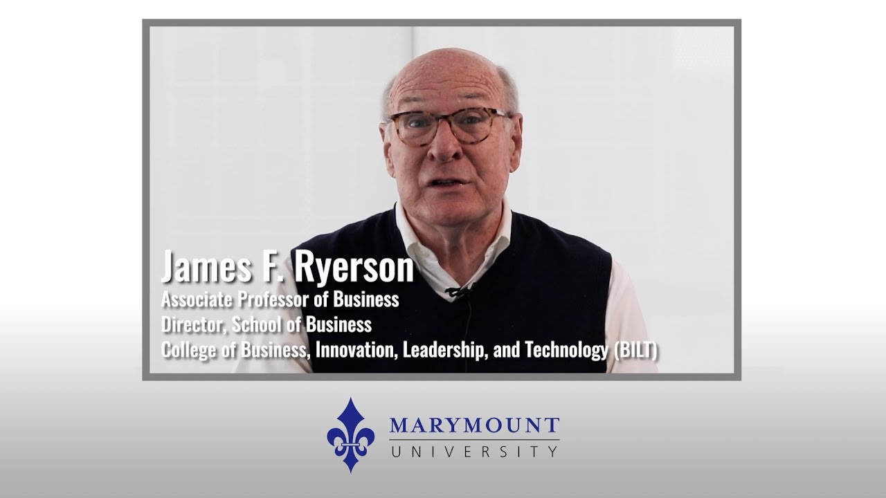 Meet James Ryerson, Director of the School of Business for the College ...