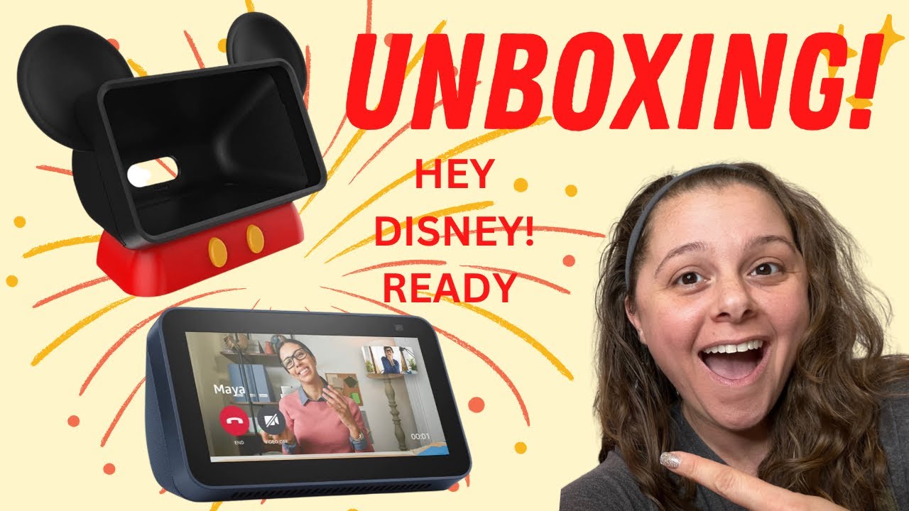 Hey Disney Amazon Alexa’s New Handy Helper! Unboxing Review ...