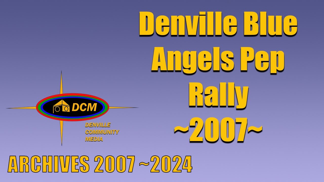 Denville Blue Angels Pep Rally 2007 f mott - YouTube
