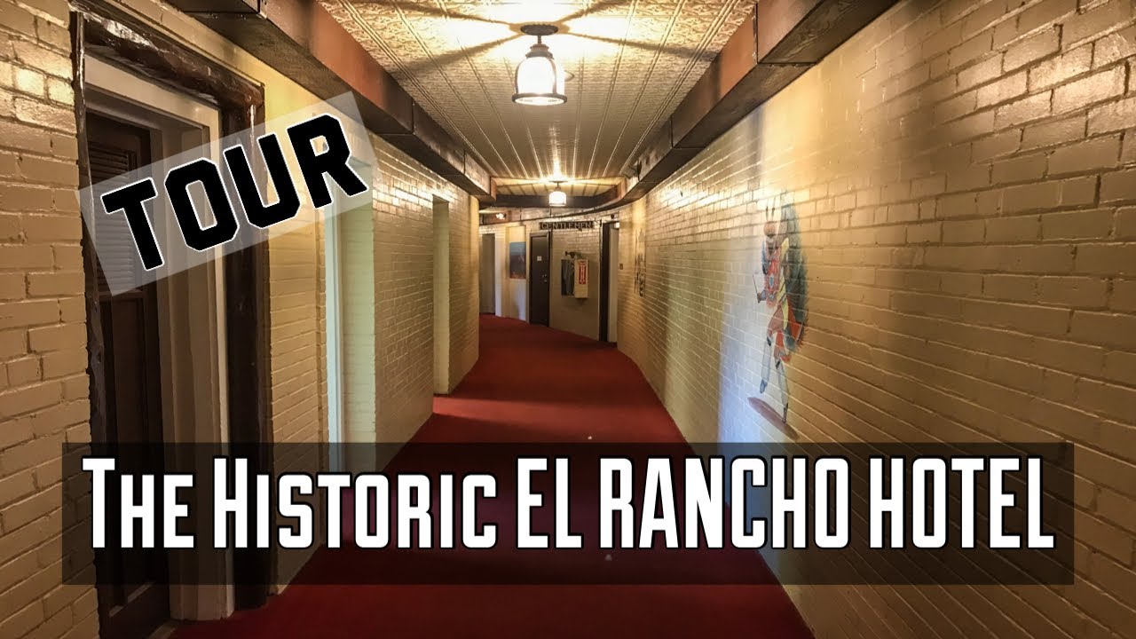 A TOUR OF THE HISTORIC EL RANCHO HOTEL IN GALLUP NM | VAN ROAD TRIP ...