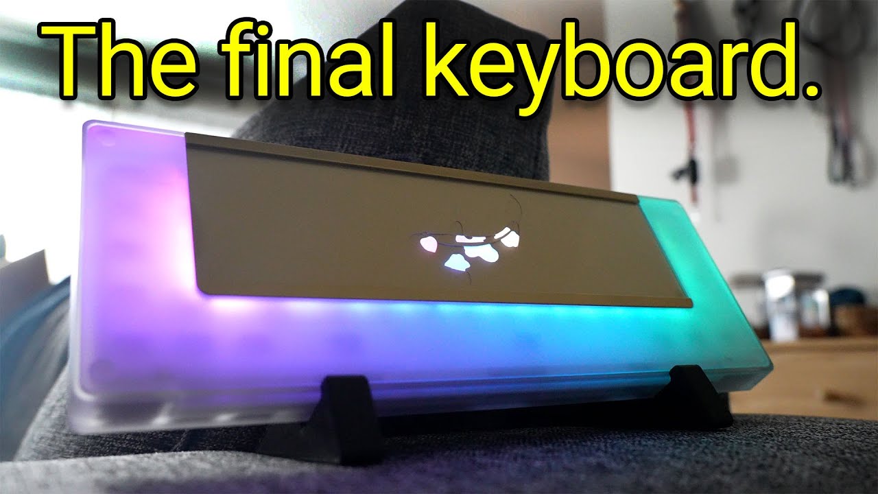 The ENDGAME RGB keyboard is here - Polycarbonate Kohaku - YouTube