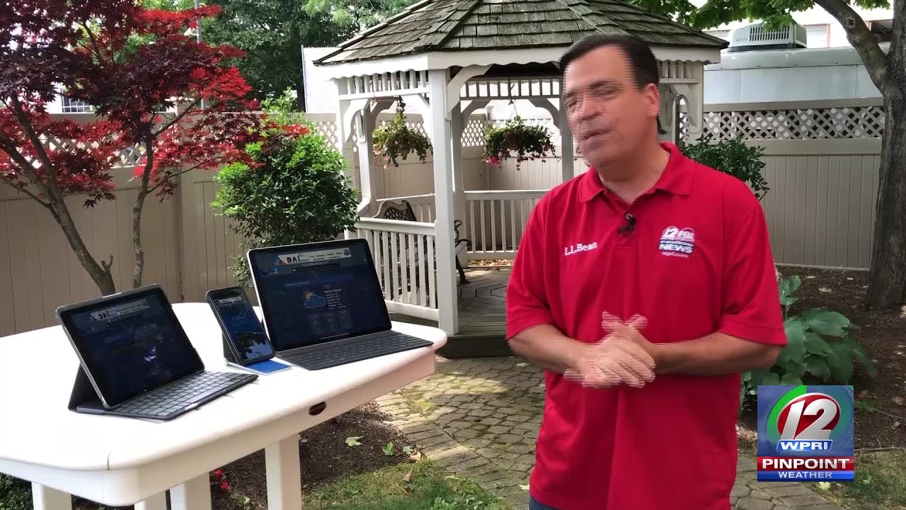 VIDEO NOW: Tony Petrarca explains the Pinpoint Weather 12 app - YouTube