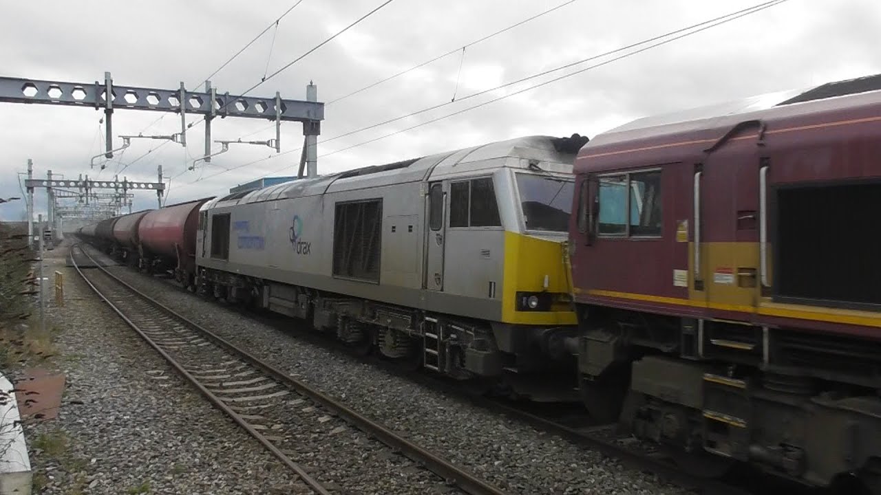 66069 Drags Failed (Again) 60066 Oil tanks Through Patchway , 21-02-21 ...