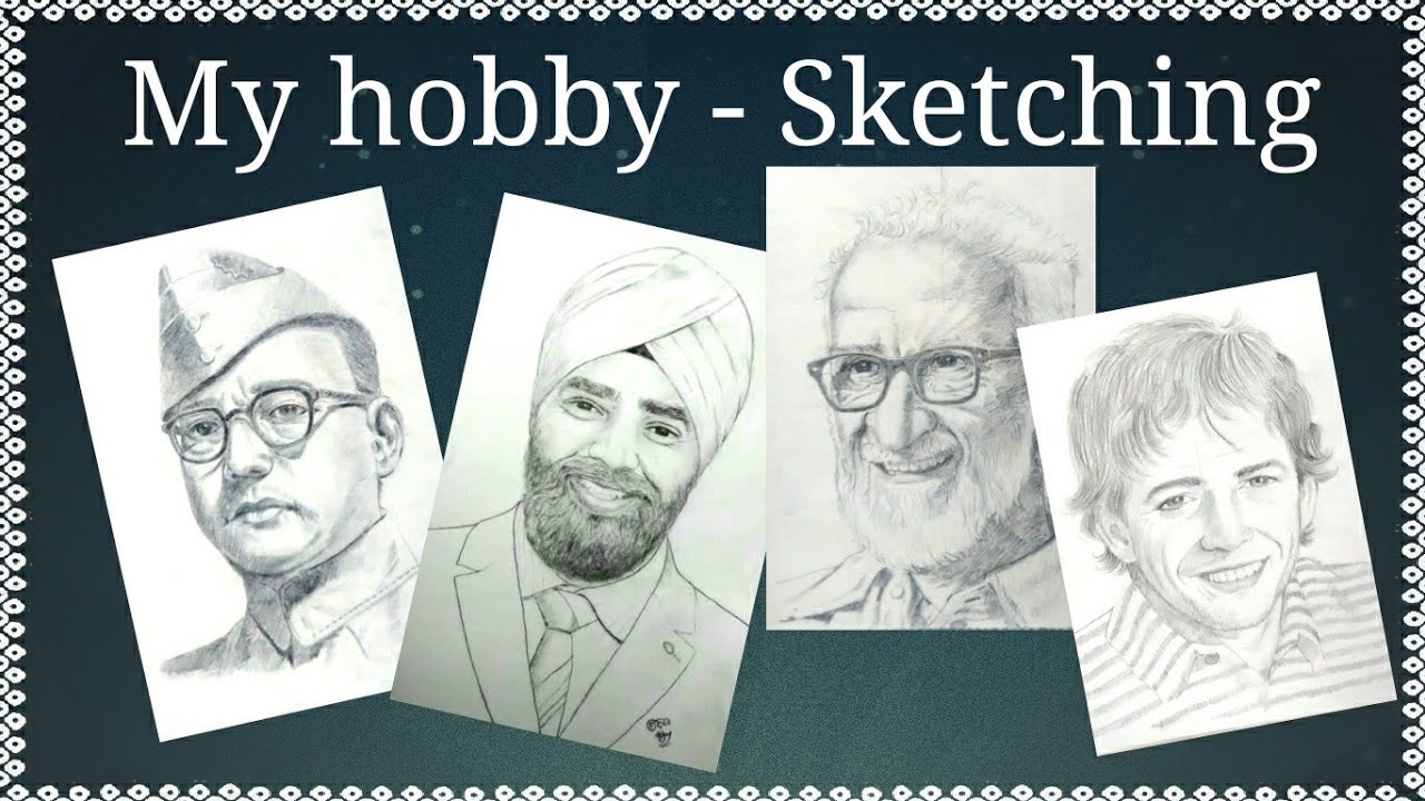 My hobby - Sketching - YouTube
