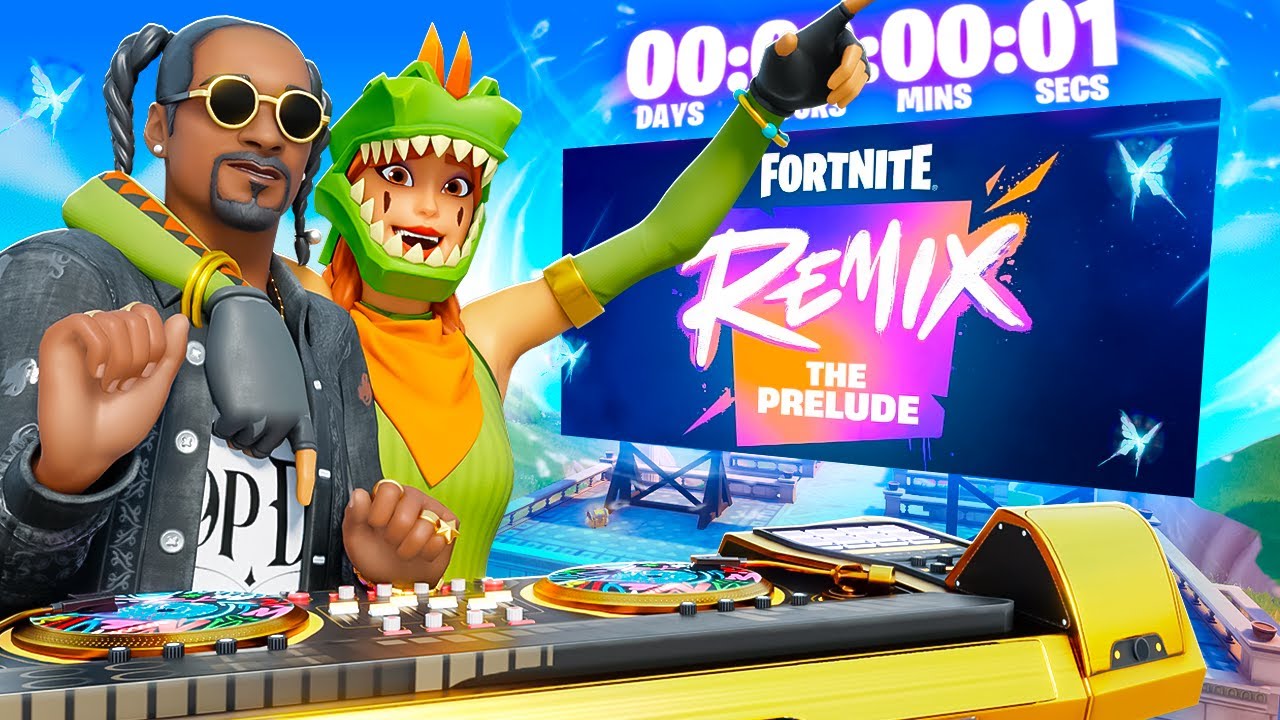 FORTNITE CHAPTER 2 REMIX LIVE EVENT! (Juice Wrld, Snoop Dog, Ice Spice ...