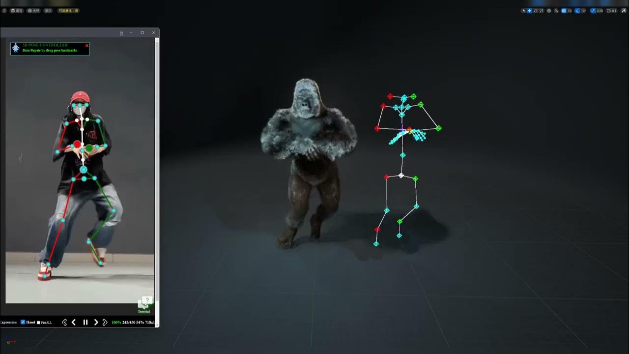 The free motion capture plugin supports both real-time capture and video uploads. - YouTube