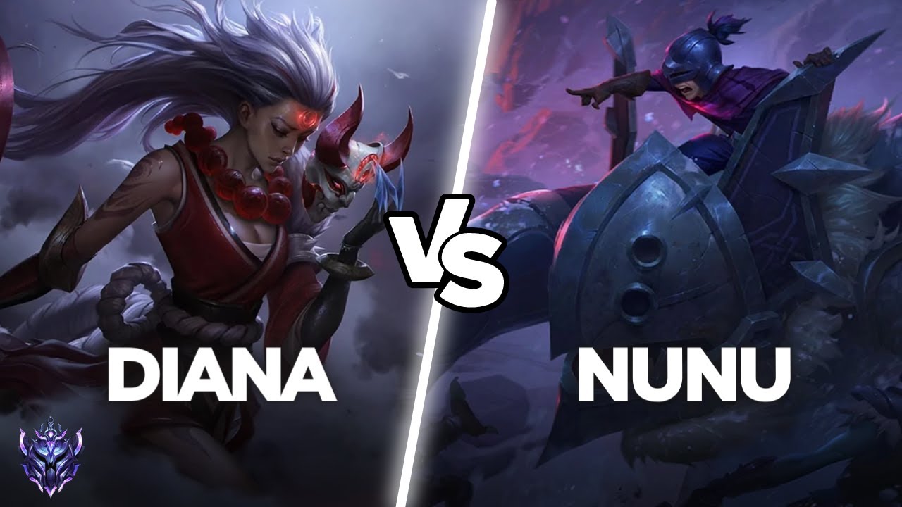 Road to Master - Diana Jungle vs Nunu | STREAMER FULL GAMEPLAY (League ...