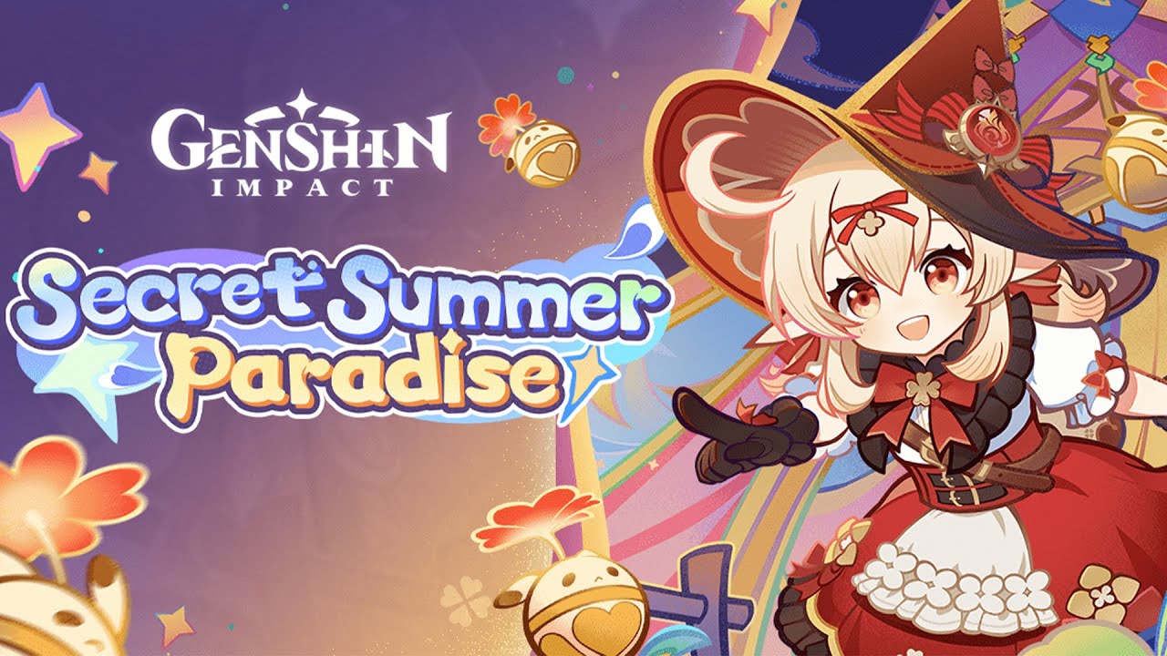 Secret Summer Paradise Minigames (Genshin Impact) - YouTube
