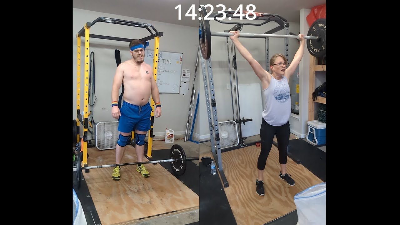 Mainsite 10/29 Alternative: 27-21-15-9 Hang Power Snatch, Burpees - YouTube