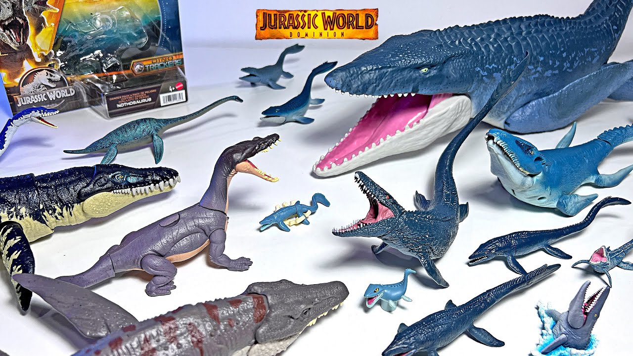 NEW Nothosaurus! VS Mosasaurus & Prehistoric Marine Reptiles Toys ...