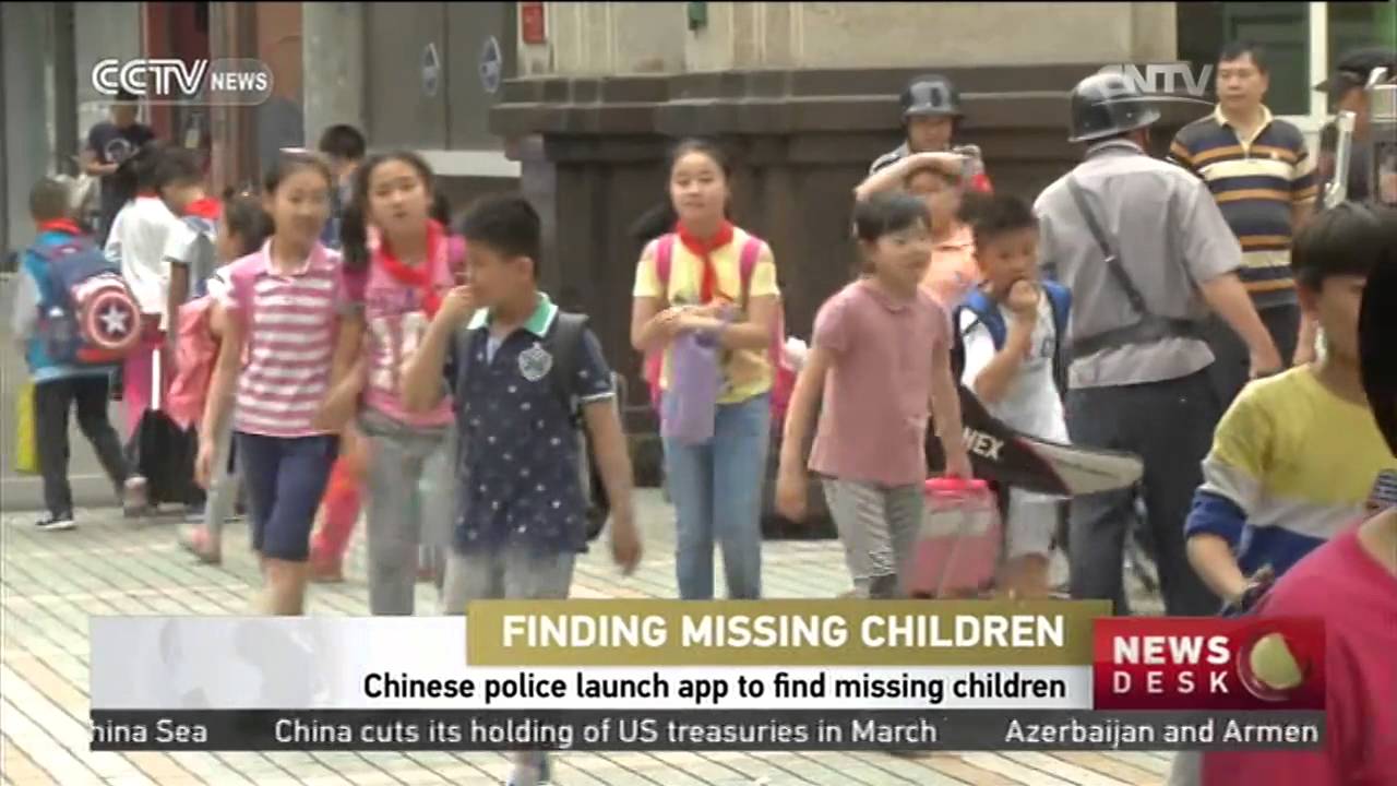 Finding Missing Children: Chinese police launch app to find missing ...