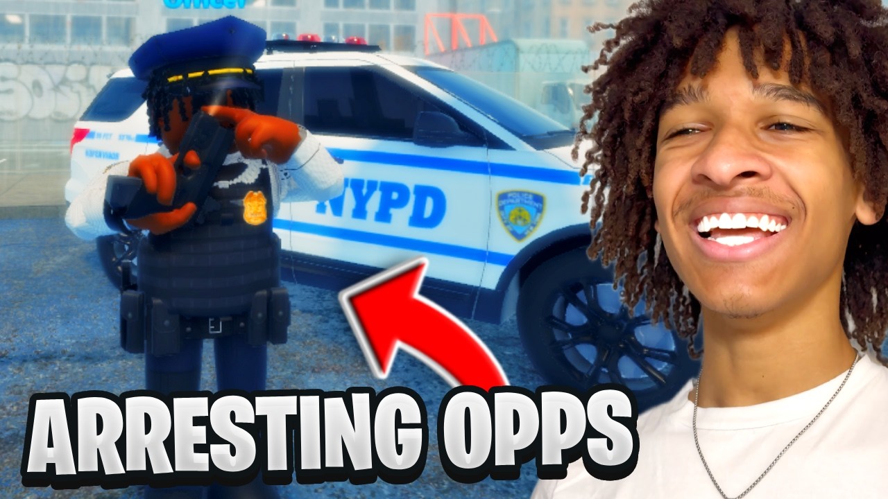 I CAUGHT THE OPPS LACKING AS A COP IN THIS BRONX ROBLOX HOOD GAME - YouTube