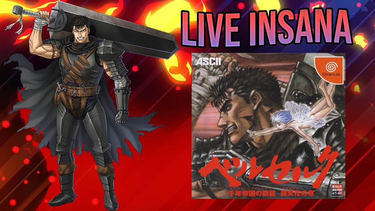 BERSERK, A FÚRIA DE GUTS NO DREAMCAST + AYRTON SENNA (SNES), FINAL + X ...