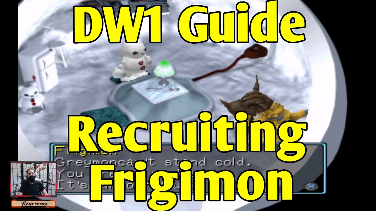 Digimon World 1 Playthrough Part 43 - Recruiting Frigimon - YouTube