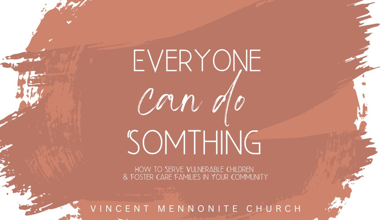 Everyone Can Do Something - YouTube
