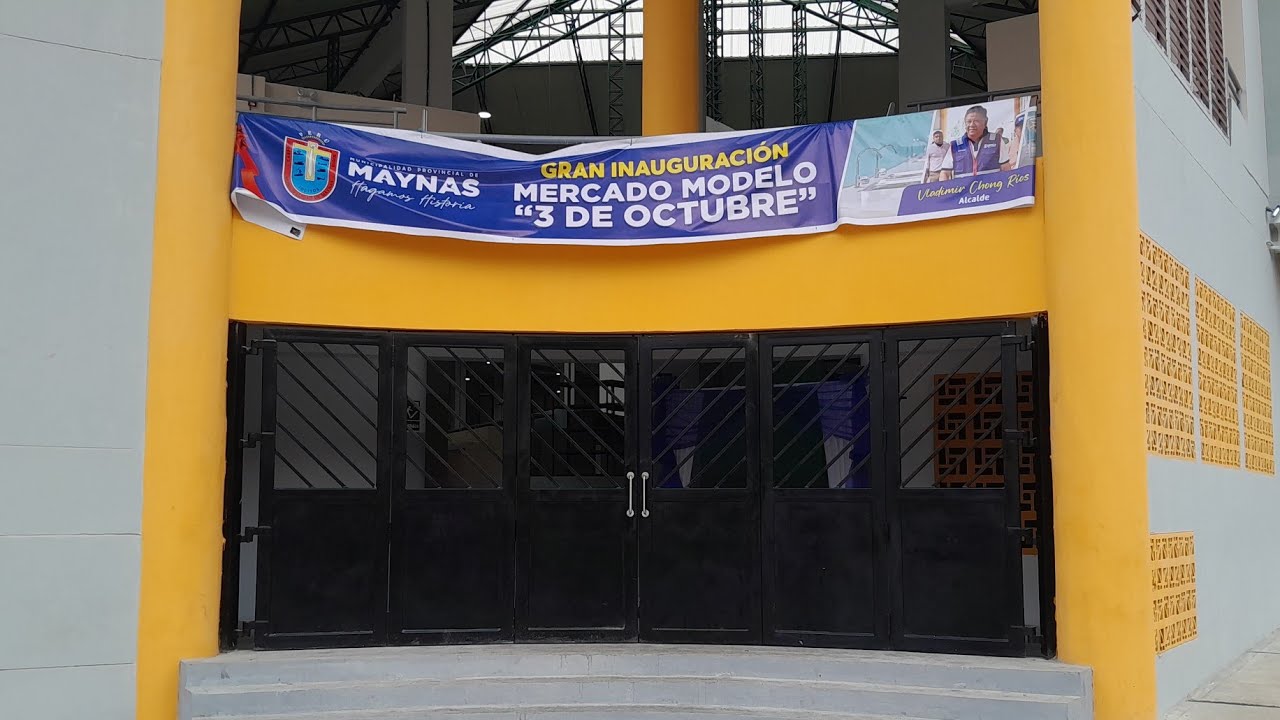 Recorrido por exterior del mercado modelo - Ayer fue recepcionado ...