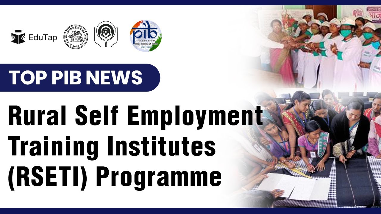 RSETI Programme | Daily PIB Current Affairs Analysis | Important MCQs ...