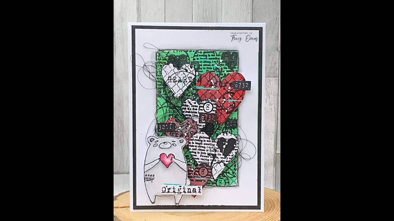 Fragile Fragment Hearts Card - YouTube