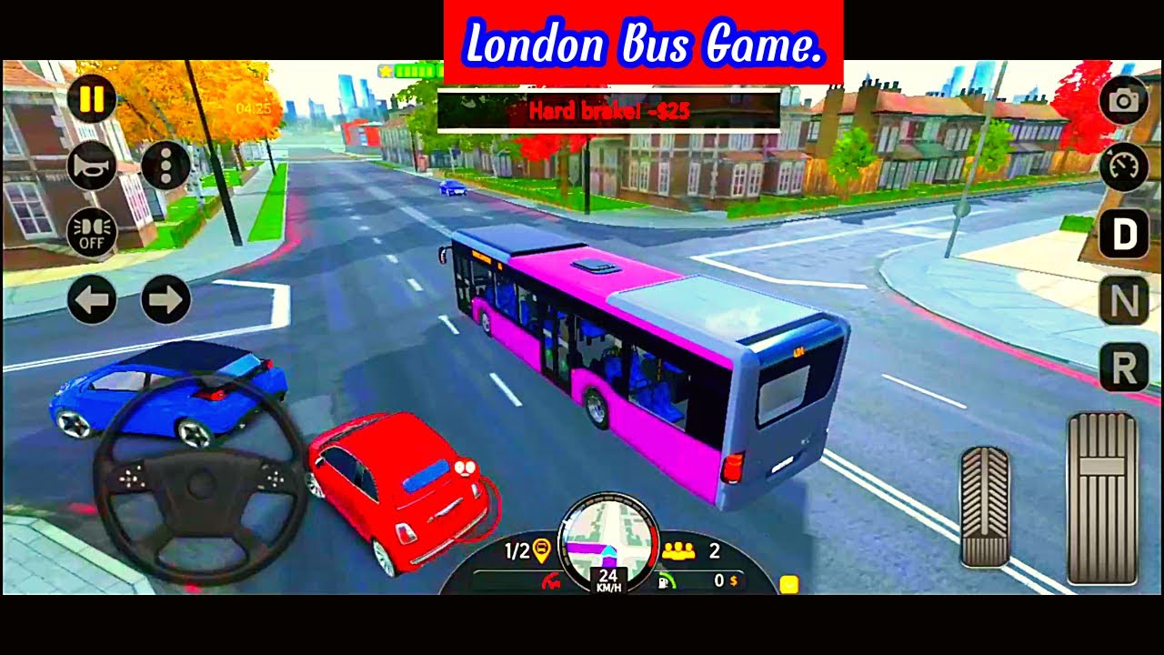 Bus Simulator 2023| Bus Simulator Game| London Bus Game| Bus Game 2024 ...
