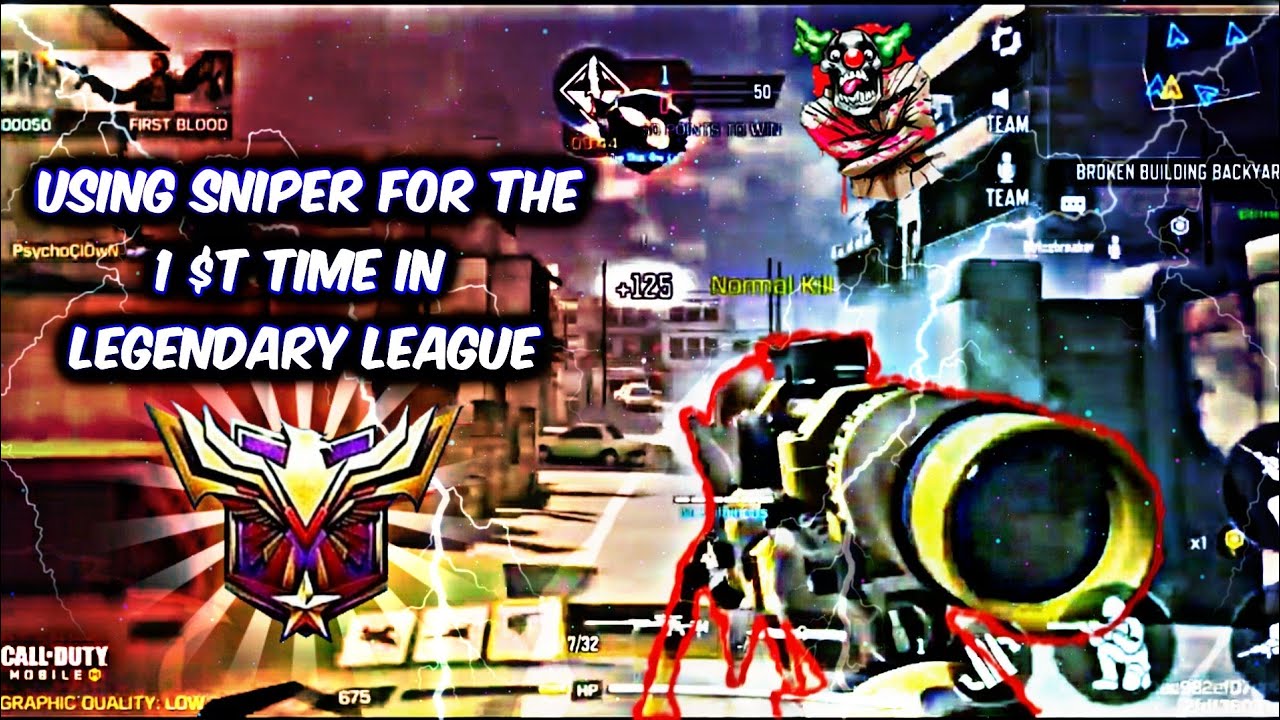 #cod #codmobile #Snipingchallenge #clownarmy | CODM | LEGENDARY RANKED ...
