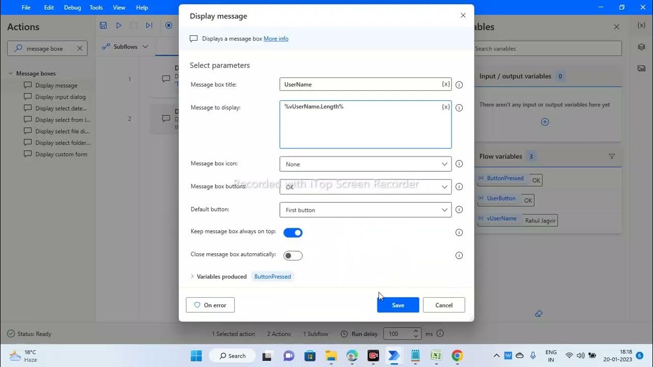 How to use Input Dialog Actvity - YouTube