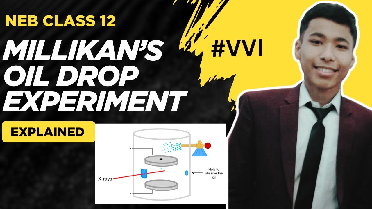 Millikan’s Oil Drop Experiment | NEB Class 12 Physics | Explained Detailedly - YouTube