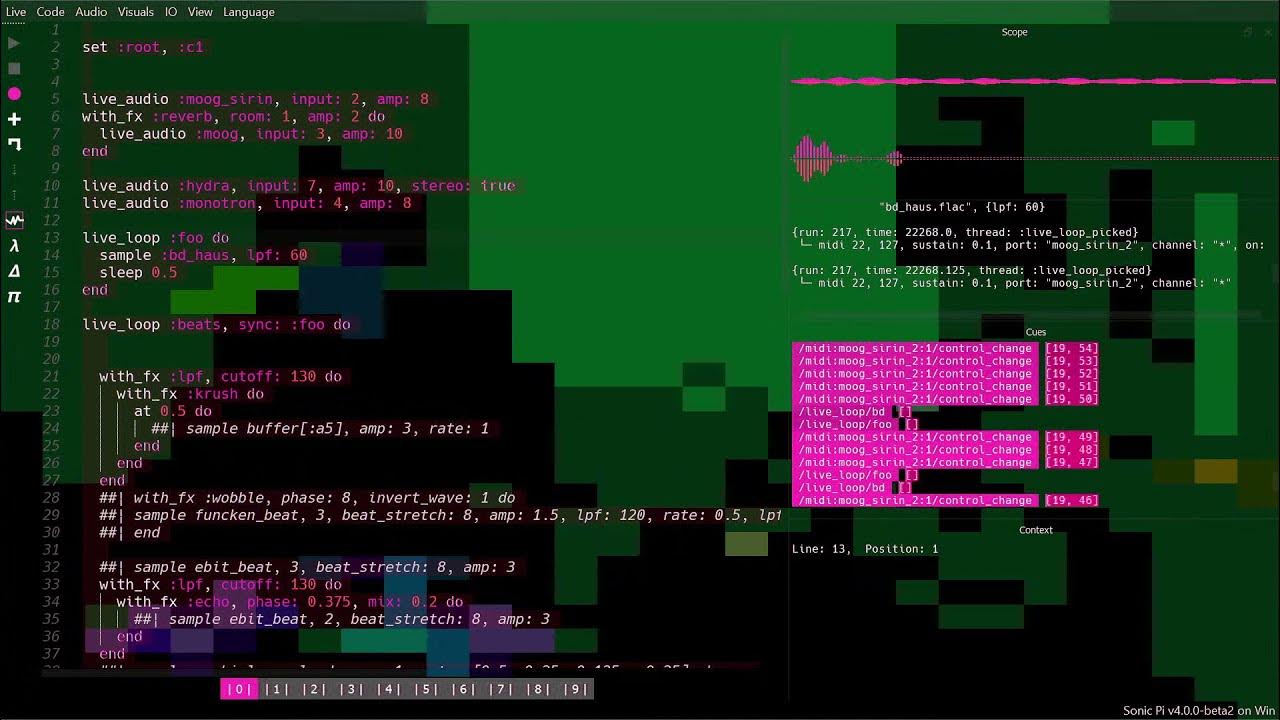 Sam Aaron - Sonic Pi [LIVE CODING SESSION] - YouTube