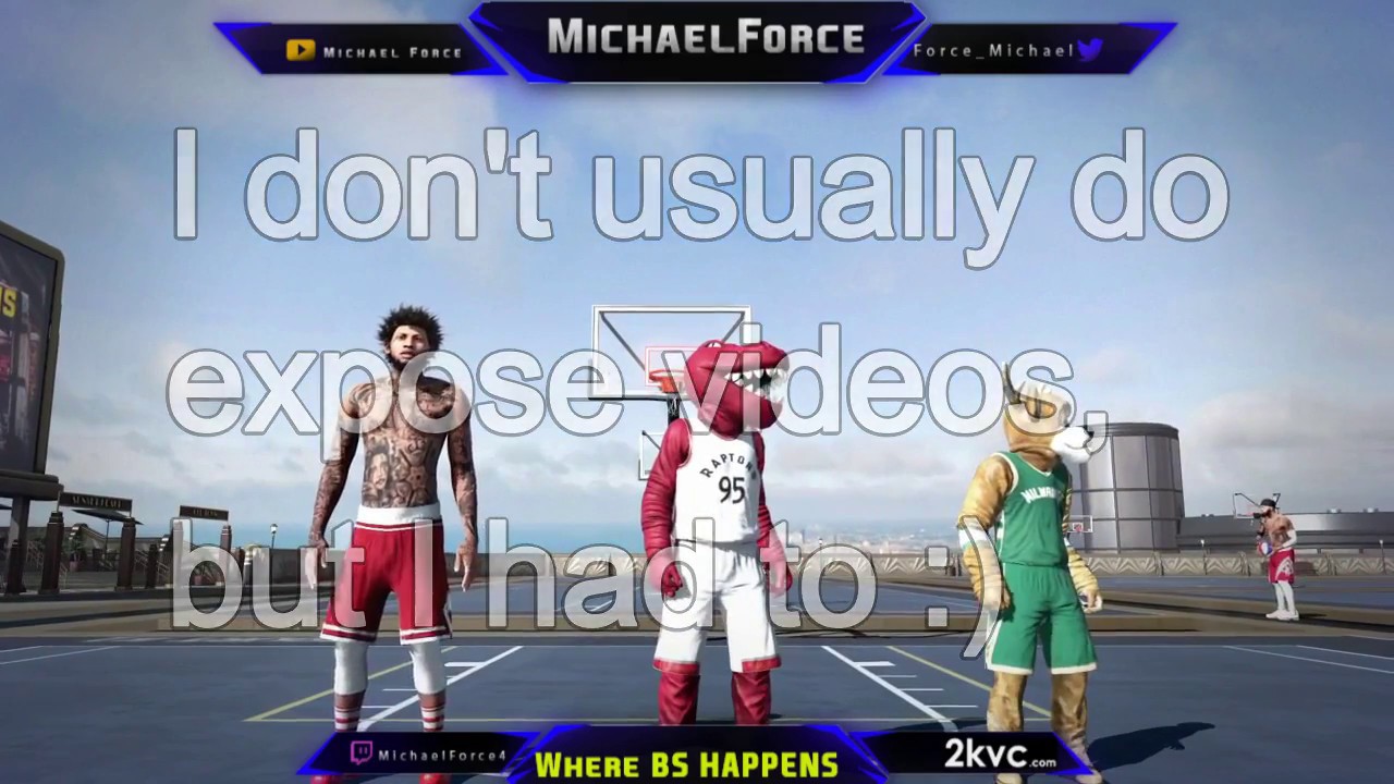 PRETTYBOYFREDO VS MICHAEL FORCE (Must watch)-NBA2K16 MyPark Game of the ...