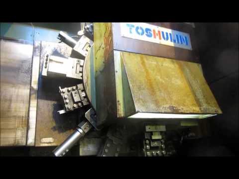 Toshulin Cnc Vertical Lathe - YouTube