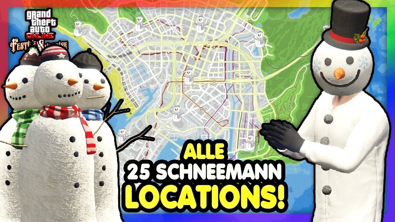 Spannende Gta Online Schneemanner Fotos