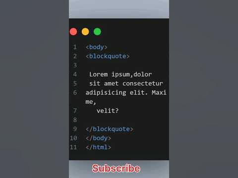Html tags #shortvideo #shorts #subscribe #coding #html #viral #programming #codewithharry #js ...
