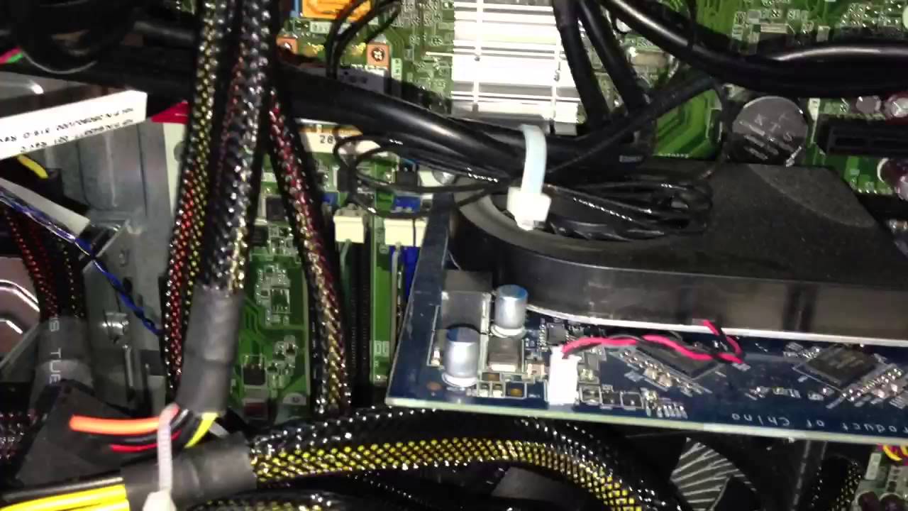 Inside of HP Envy h8-1409 - YouTube