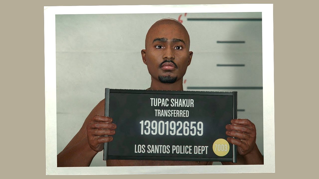 Tupac Shakur GTA 5 Online character creation *made for customer* LOVEDOEKOE.NL - YouTube
