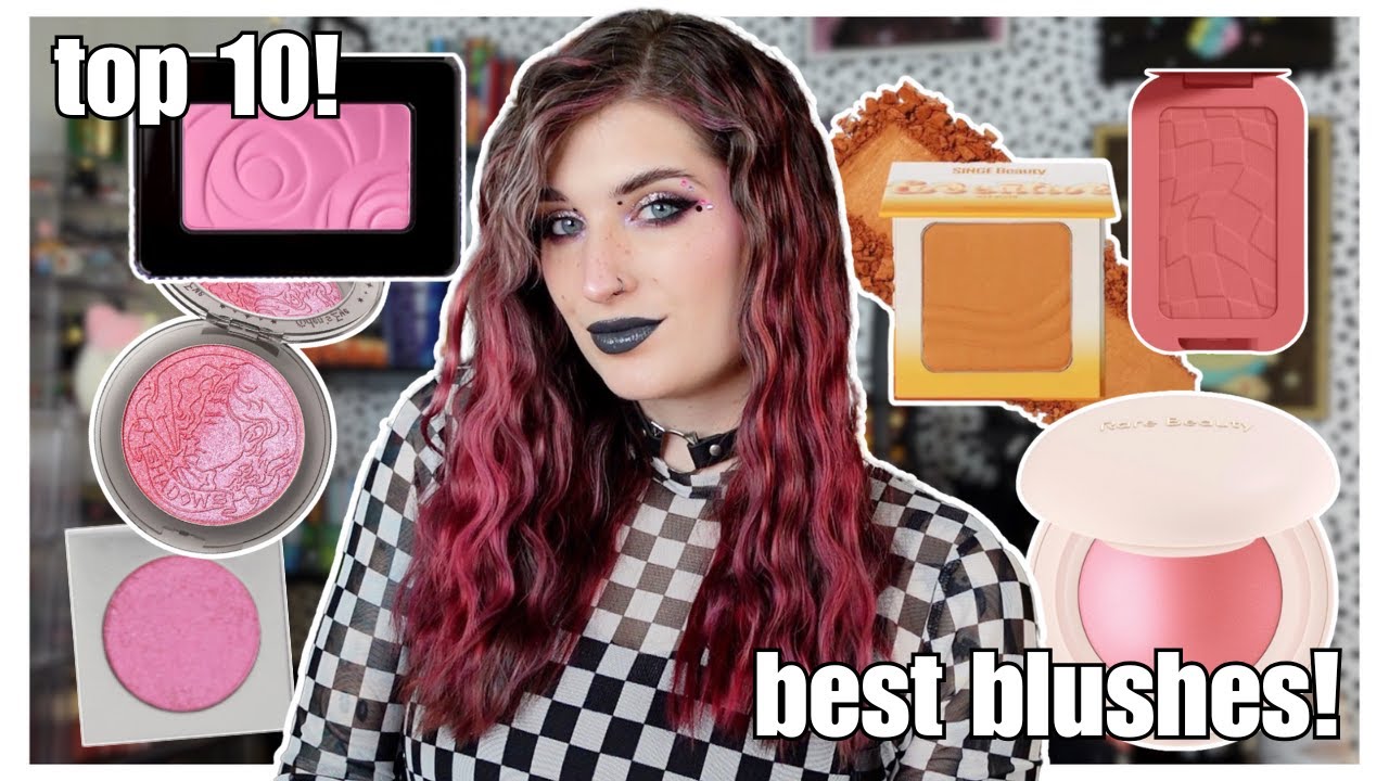 my top 10 FAVORITE blushes!! - YouTube