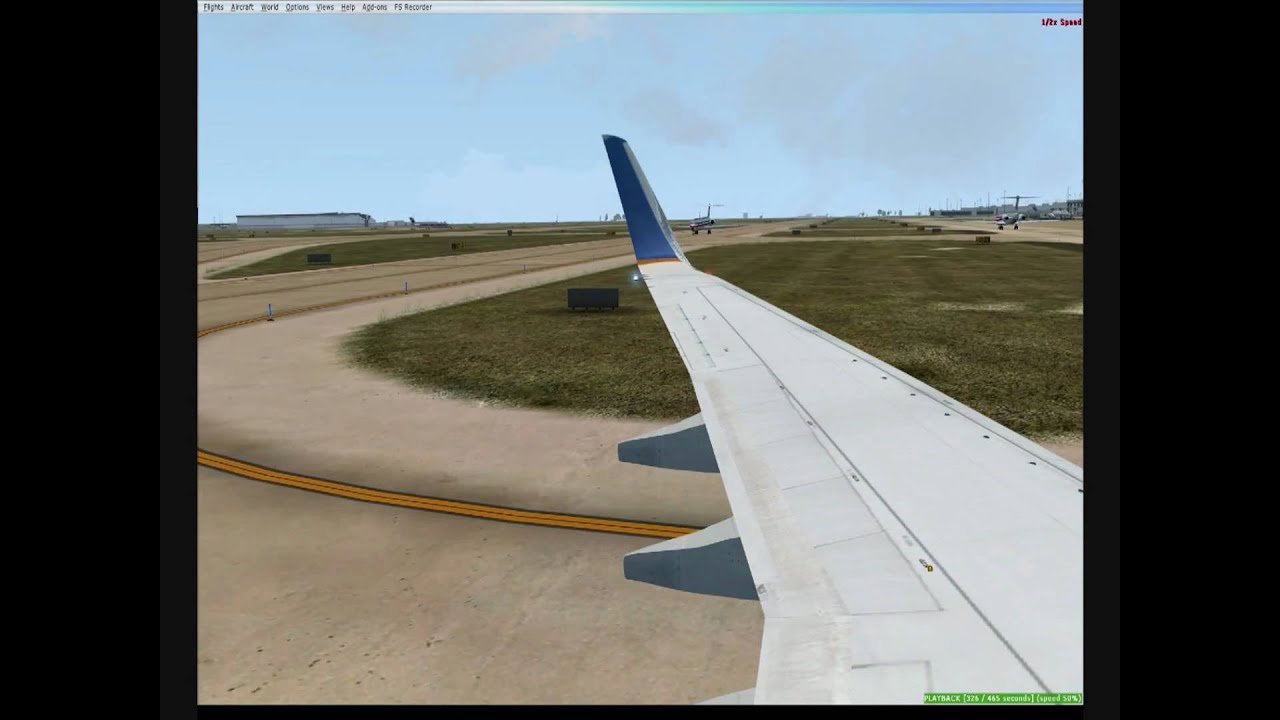 FSX (HD) Ariane 737-900ER Landing Dallas Ft Worth with REX 2.0 - YouTube