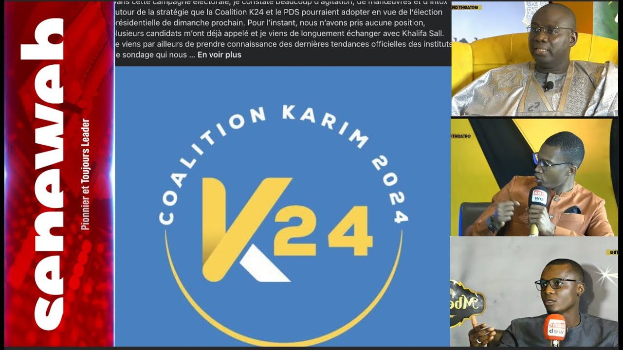 Lettre de Karim Wade: les précisions de Moussa Bala, M. Diallo et ...