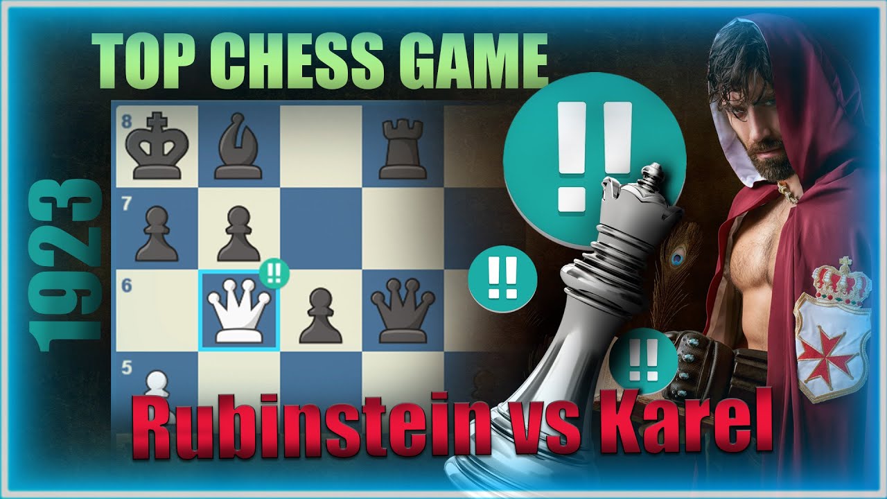 Kings Gambit Declined || Rubin's Cube! || Akiba Rubinsten vs Karel Hromadka || Maehrisch-Ostrau ...