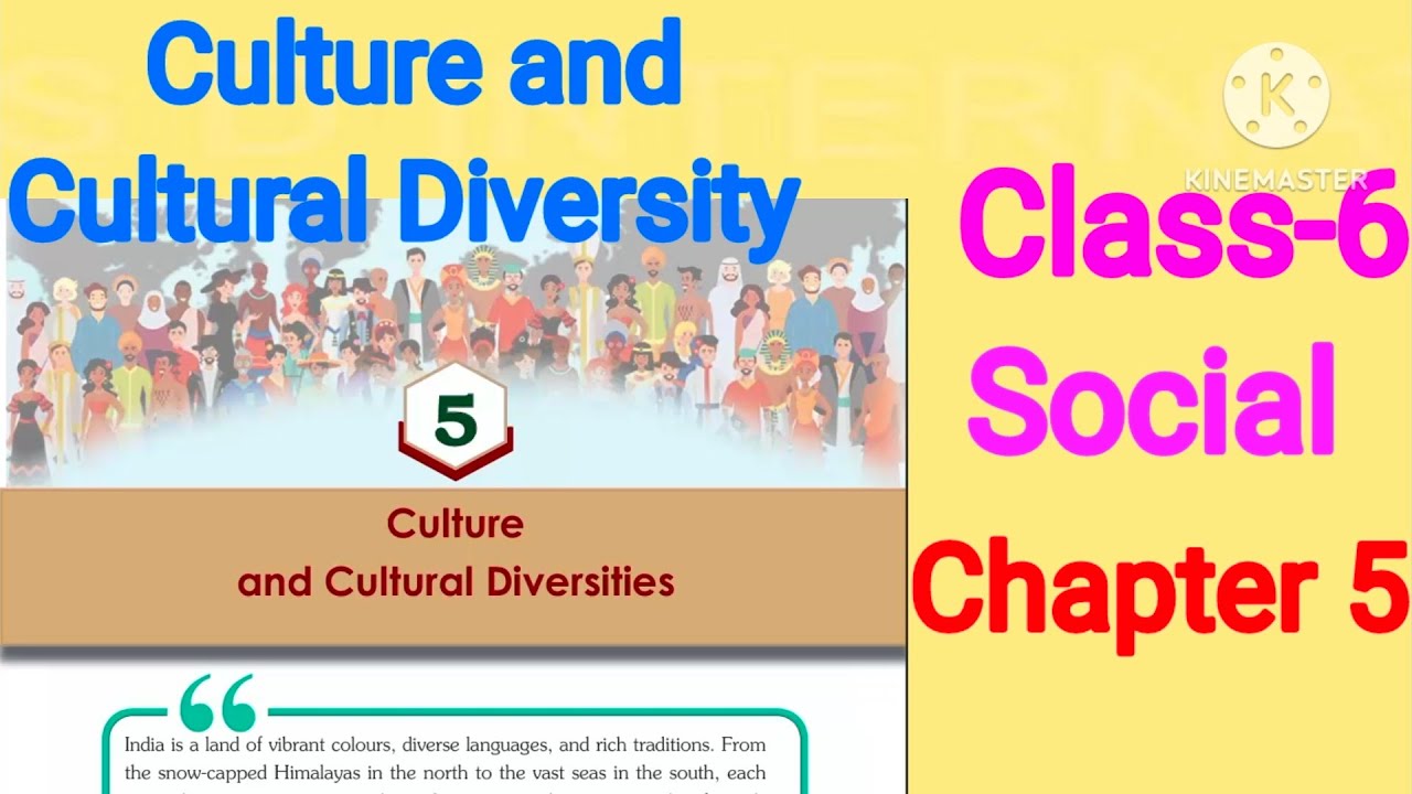 Culture and Cultural Diversity/class -6 /Social/state syllabus - YouTube