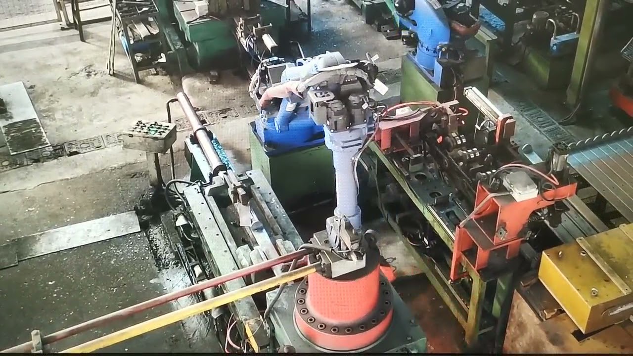 Automatic BZS taper rolling line with induction furnace 1 - YouTube