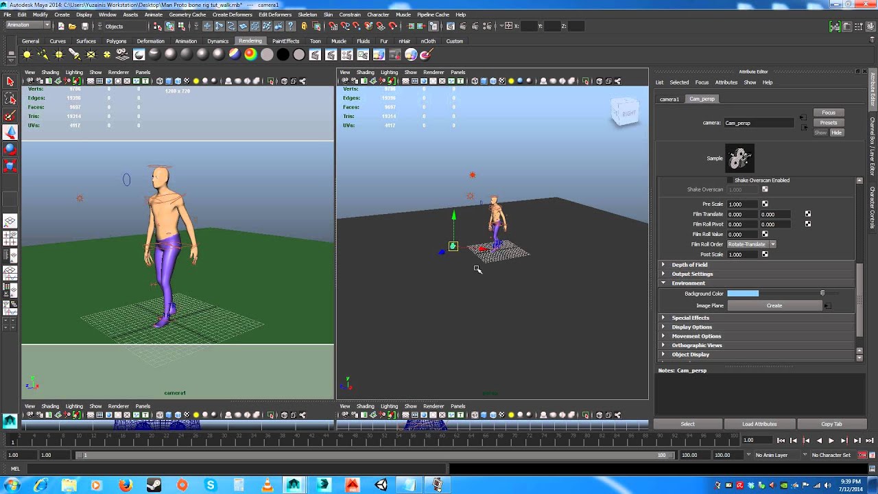 Rendering your animation cycle - YouTube