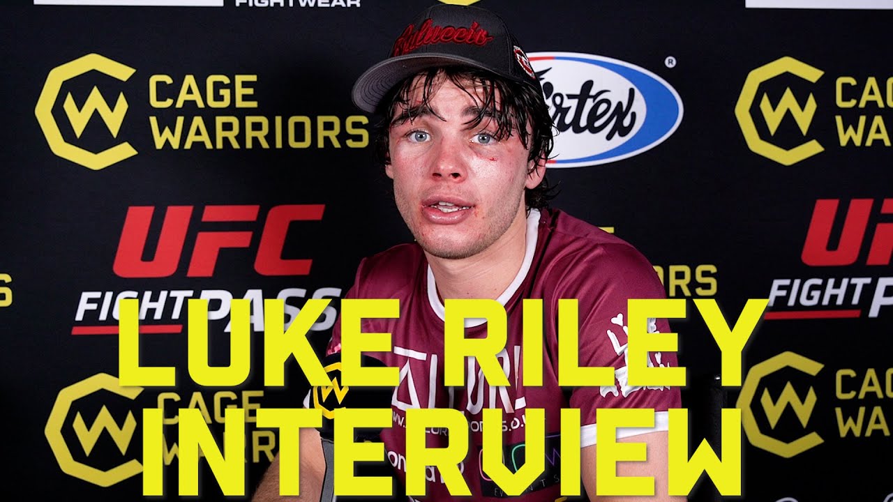 CW 160: Luke Riley post-fight interview - YouTube