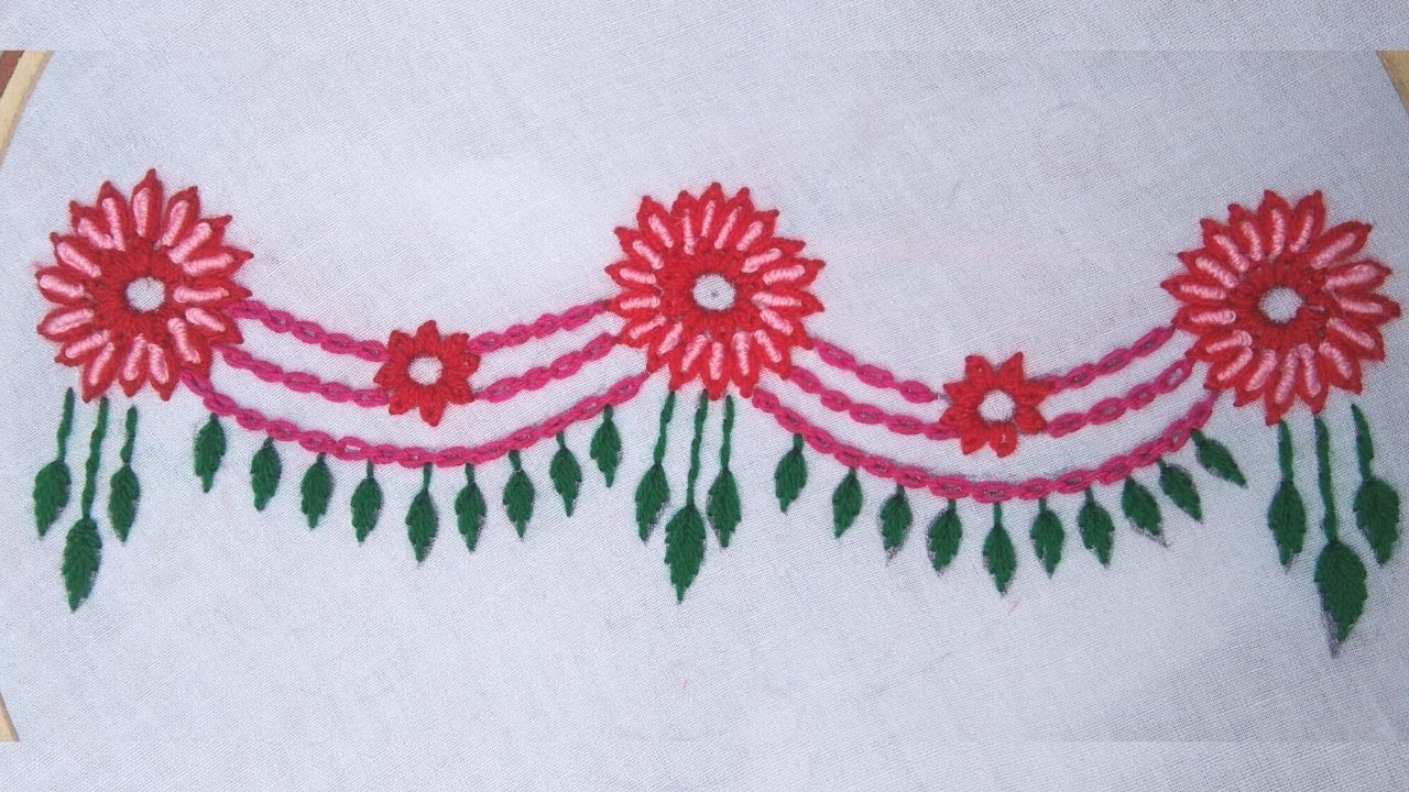 Kurti Borderline Design 2023 Jamar Border Embroidery, New Border design ...