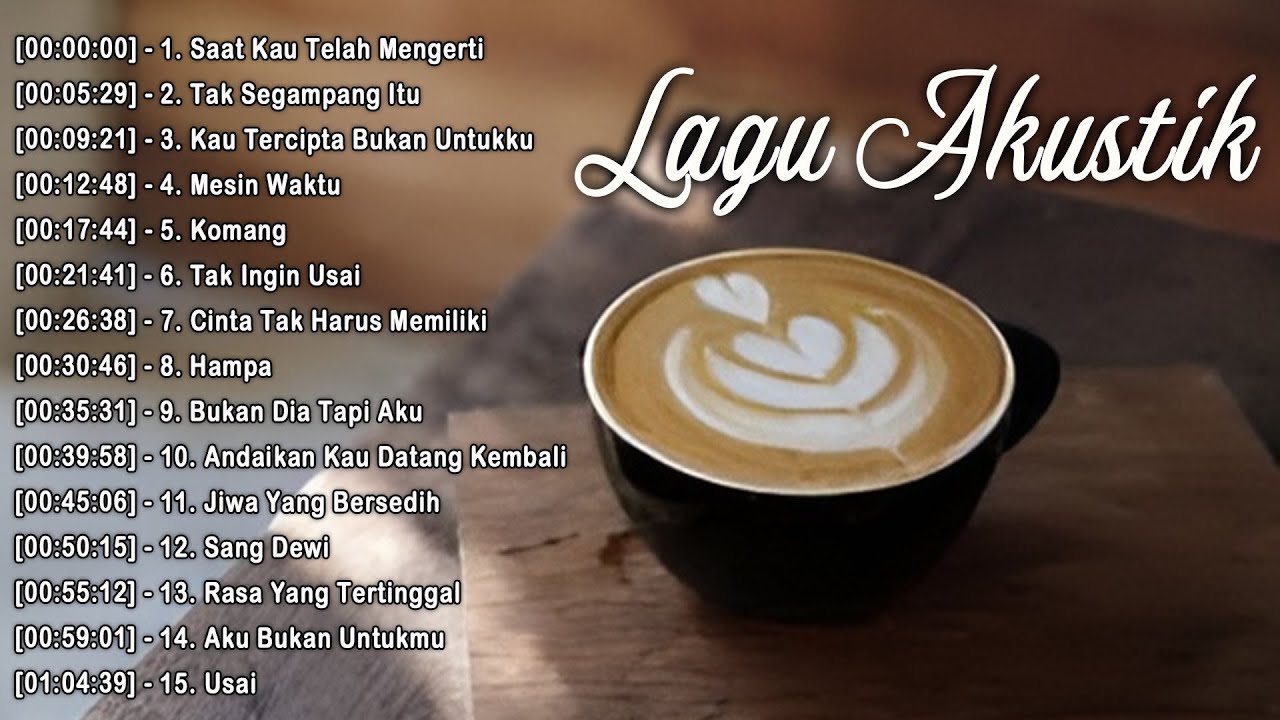 Lagu Cafe Populer 2023 - Akustik Cafe Santai 2023 Full Album - Akustik ...