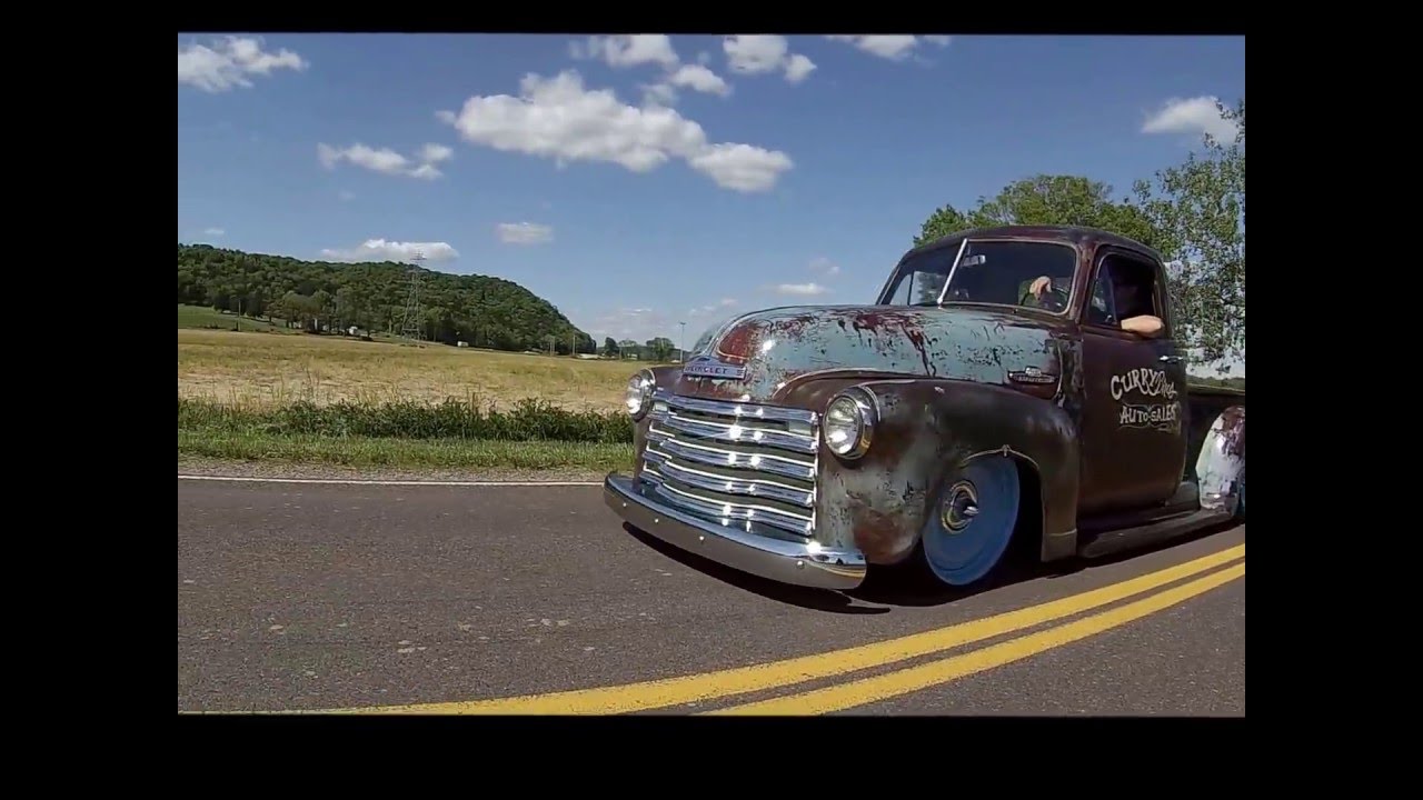 1952 Chevy 3100 Rat rod Freak Show - YouTube